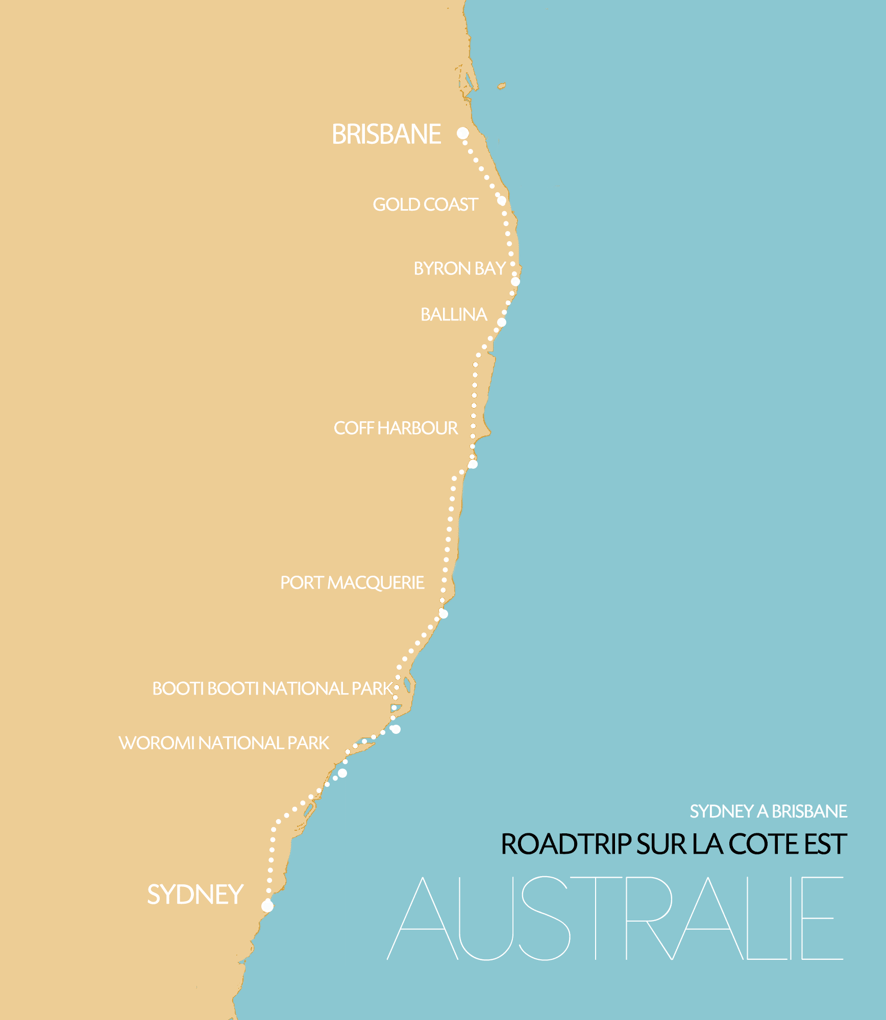 Road trip cote Est de l'Australie : le guide de Sydney à Brisbane